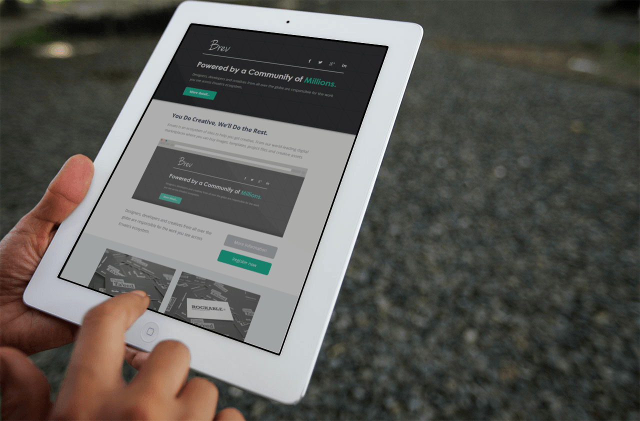 Brev - Responsive Email Template by nutzumi | ThemeForest